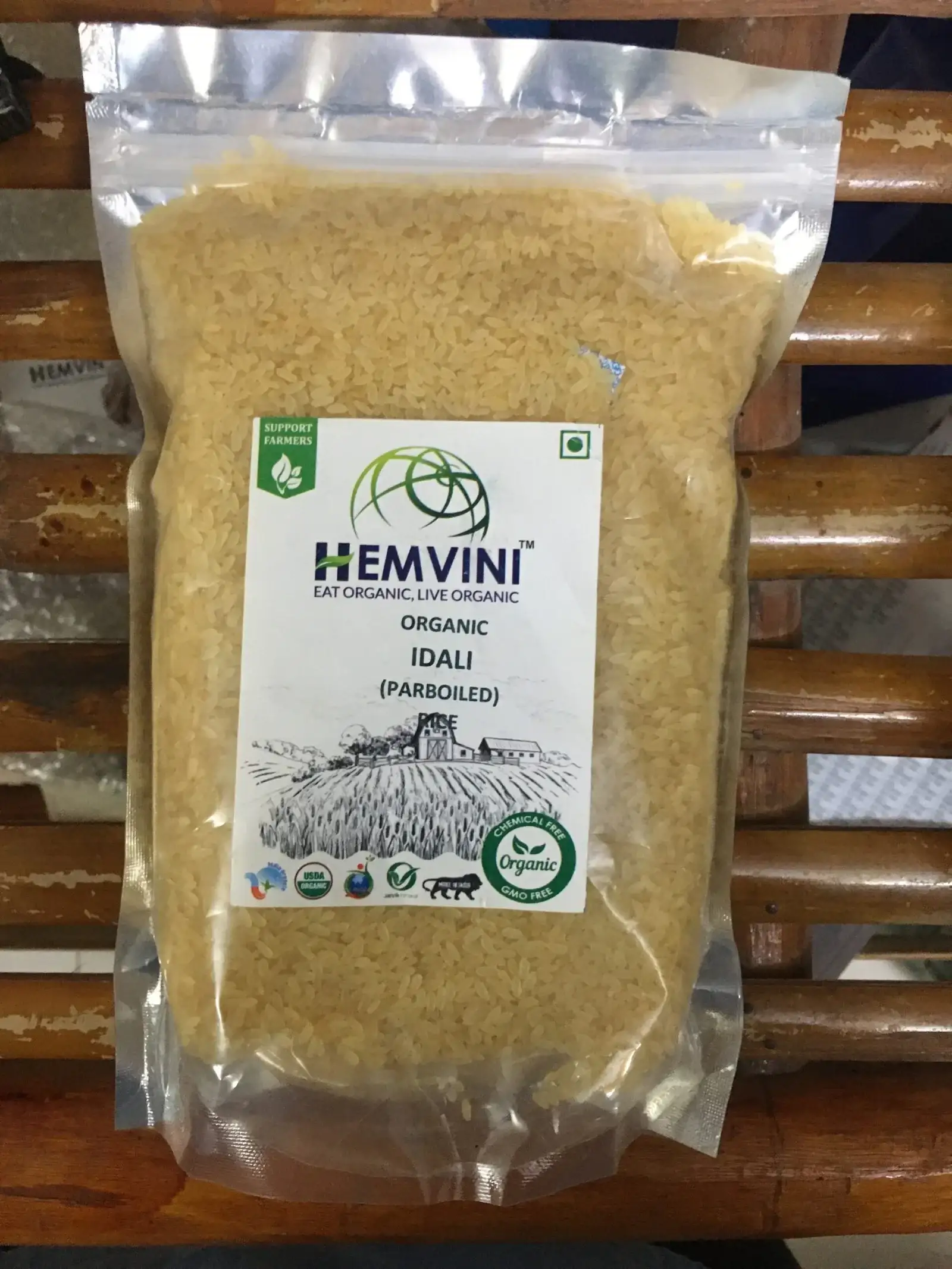 Organic Parboiled Rice