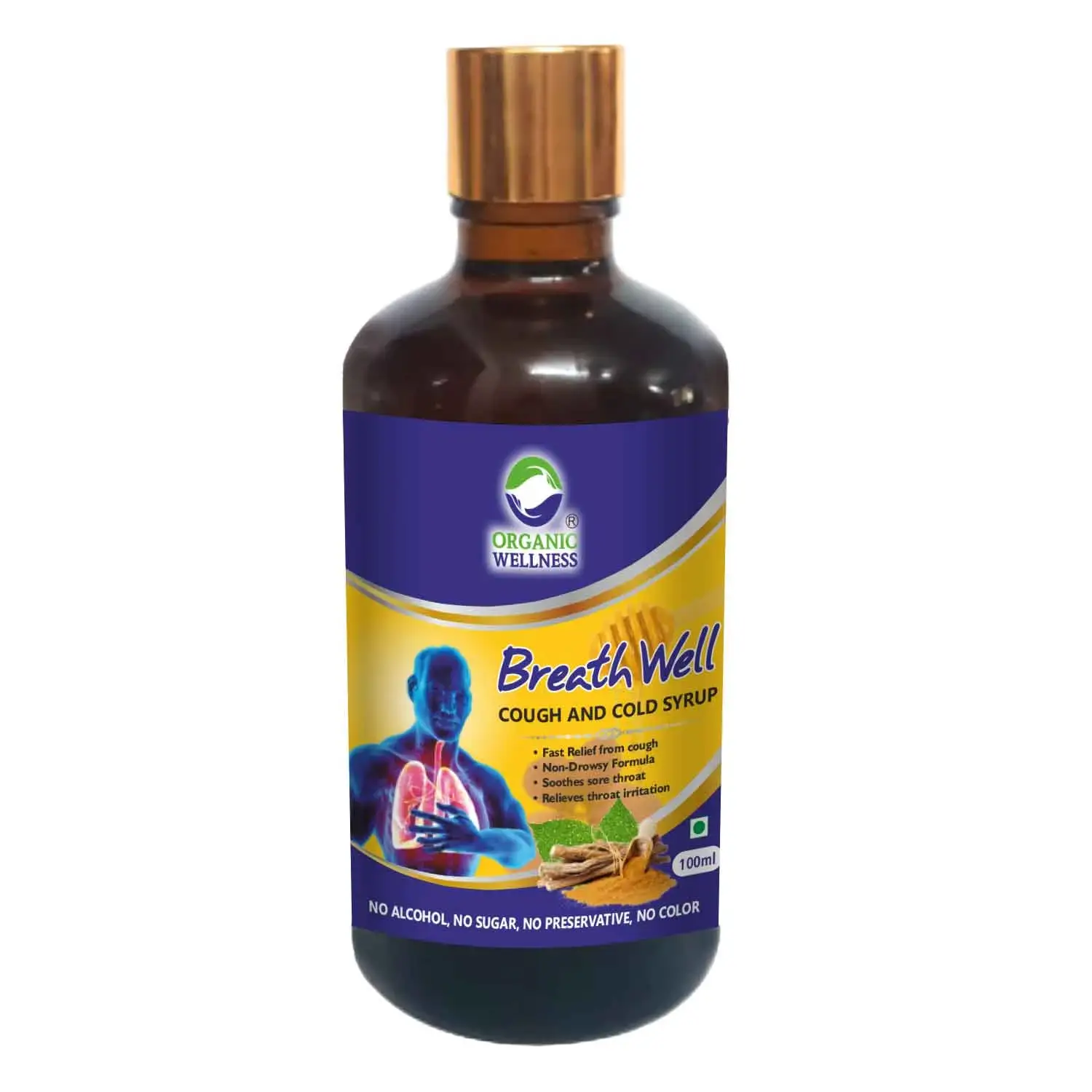 Breath Well Cough Syrup For Lungs and Cough